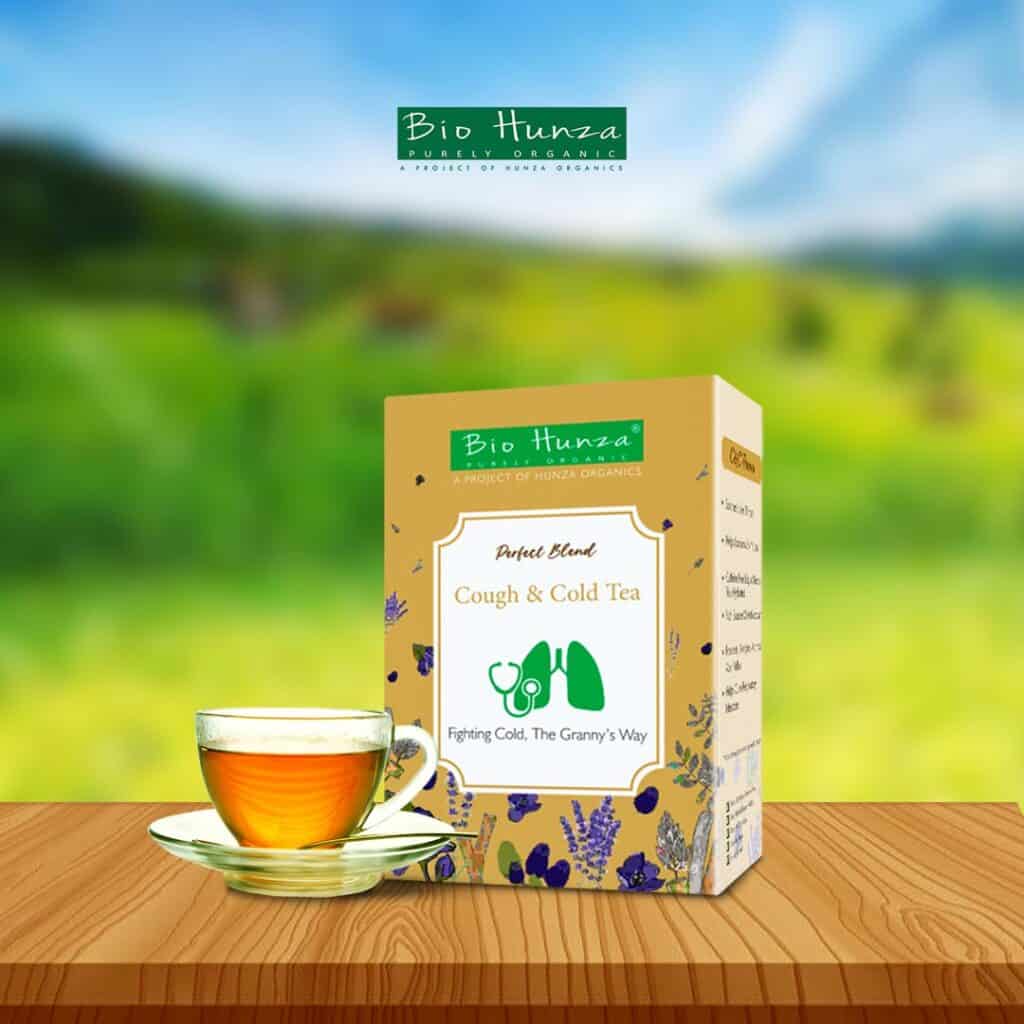 Cough & Cold Tea – Perfect Blend by Bio Hunza – Health Homie